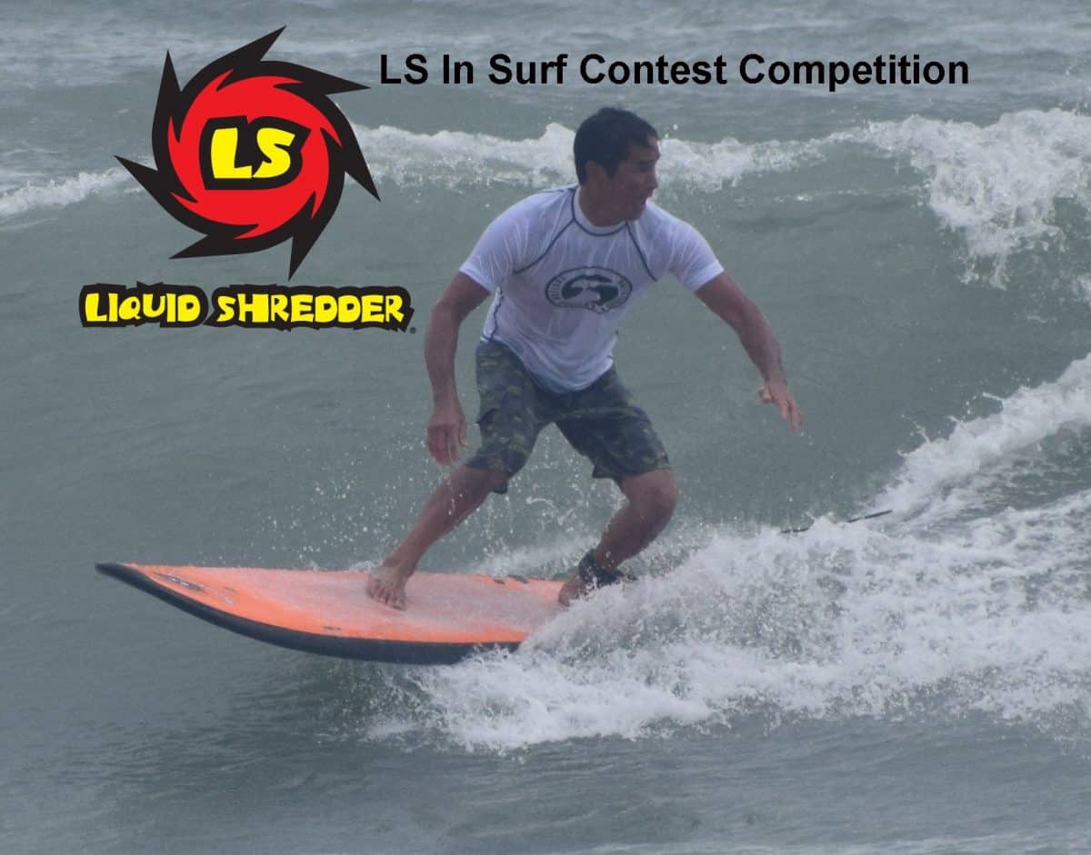 Liquid Shredder is Competitive in Contests sanctioned amature surf ...